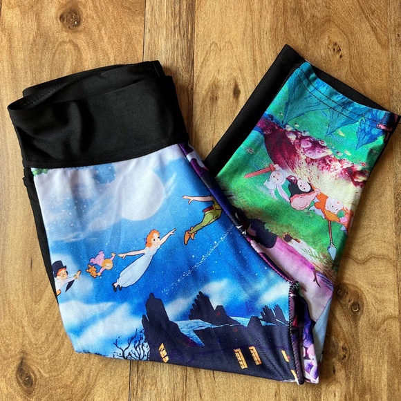 Disney | Pants & Jumpsuits | Peter Pan Capt Hook Smee Wendy Lost Boys ...